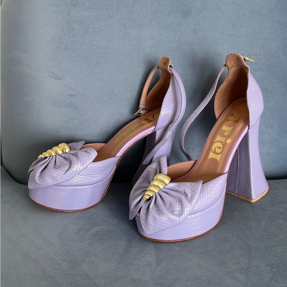 jessica butrich | Shoes | Mermaid Purple Heels Jessica Butrich Limited ...